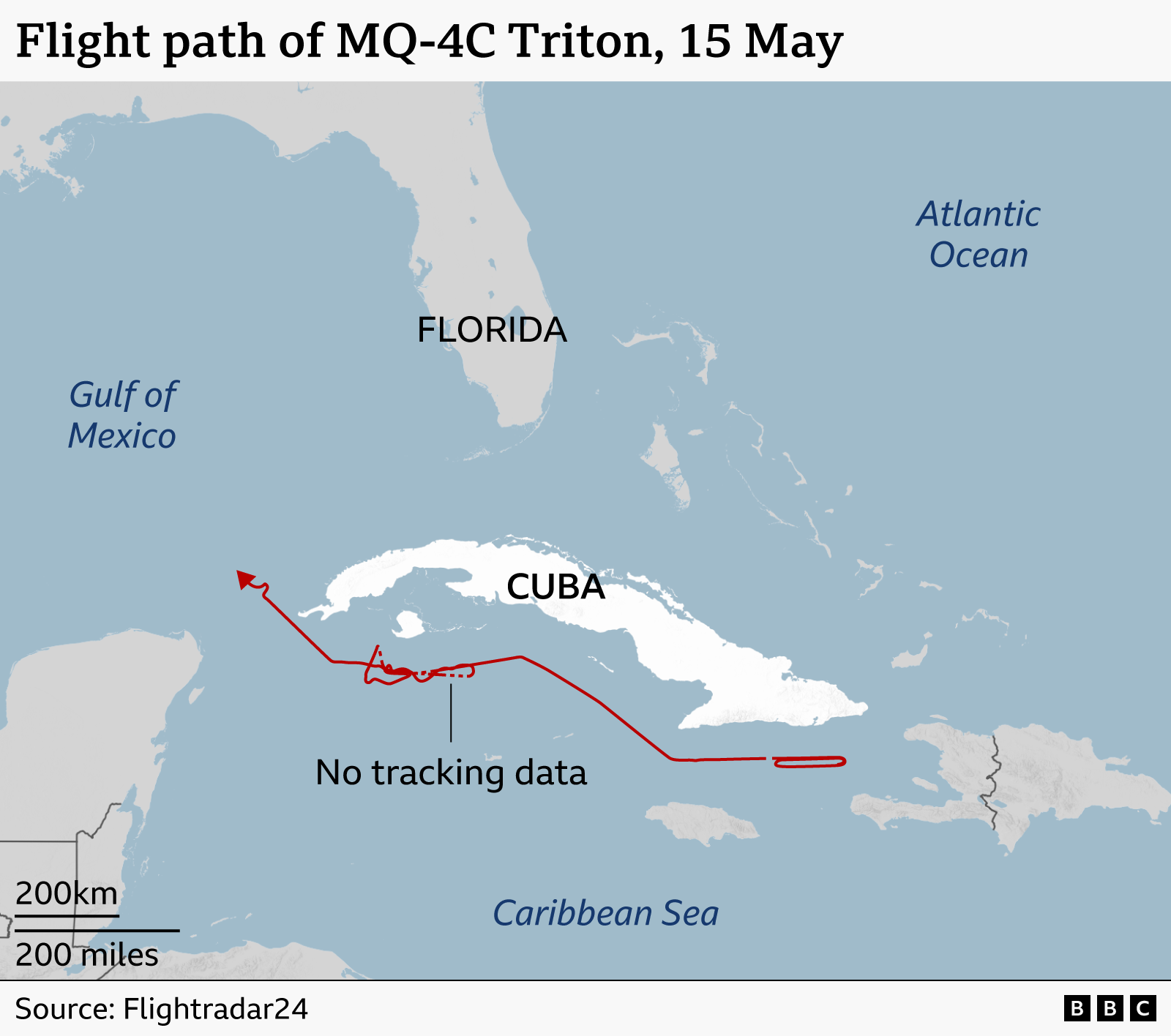 Cuba: Flight tracking shows US surveillance aircraft near island as ...