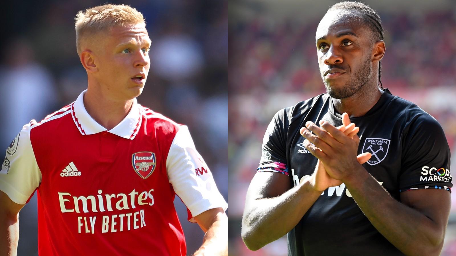 Arsenal v West Ham Team news BBC Sport