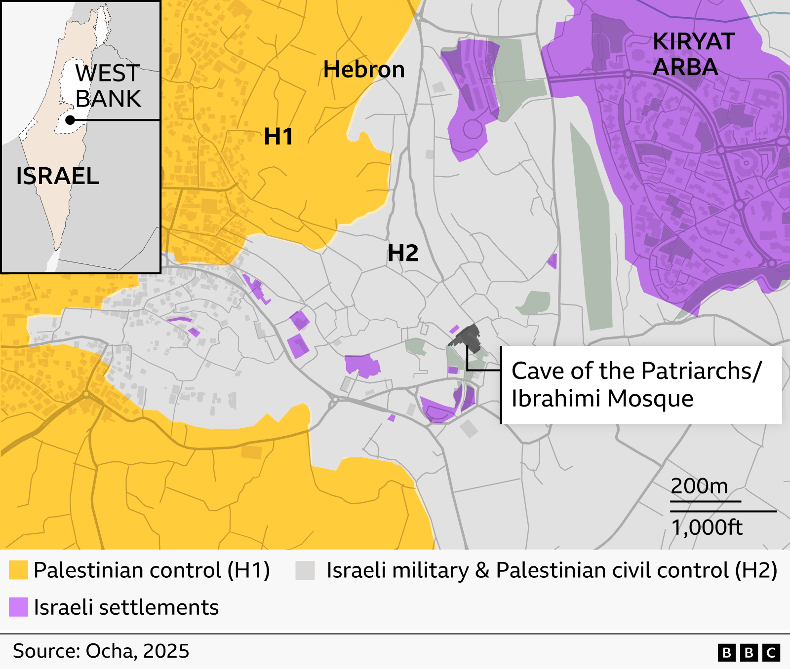 'We are not protected' says Hebron mayor, as Israel expands control of ...