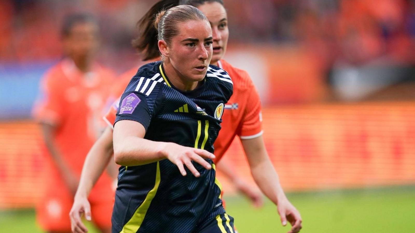 First Scotland goal 'hasn't sunk in yet' for Kathleen McGovern - BBC Sport