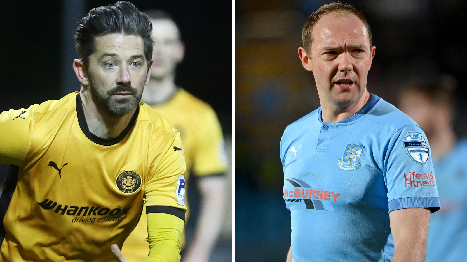 Irish Premiership: Carrick Rangers striker Curtis Allen and Portadown ...