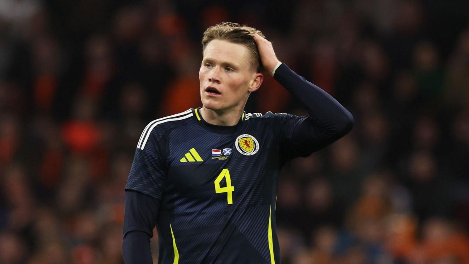 McTominay reflects on playing in defence for Scotland - BBC Sport