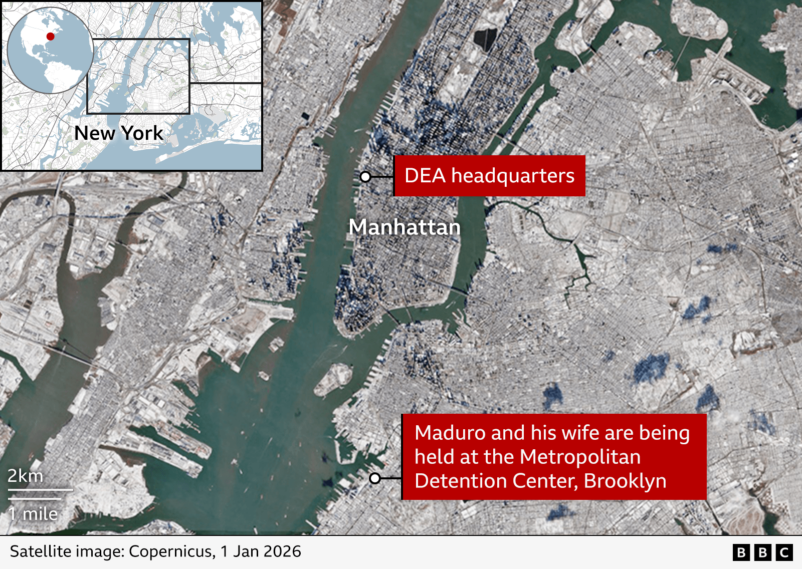 From Caracas 'fort' to New York court: Maduro's capture in pictures and ...