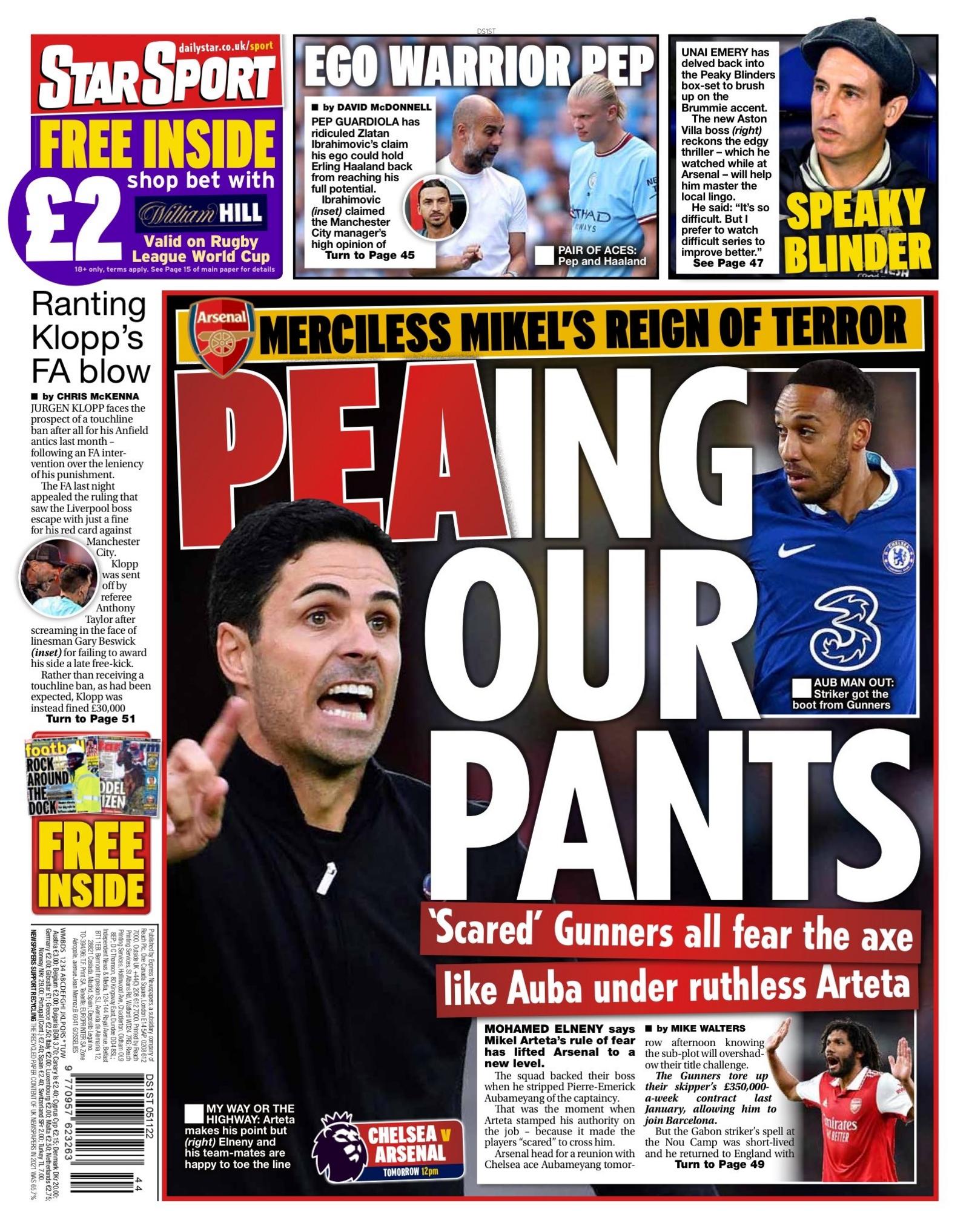 Saturday's back pages - BBC Sport
