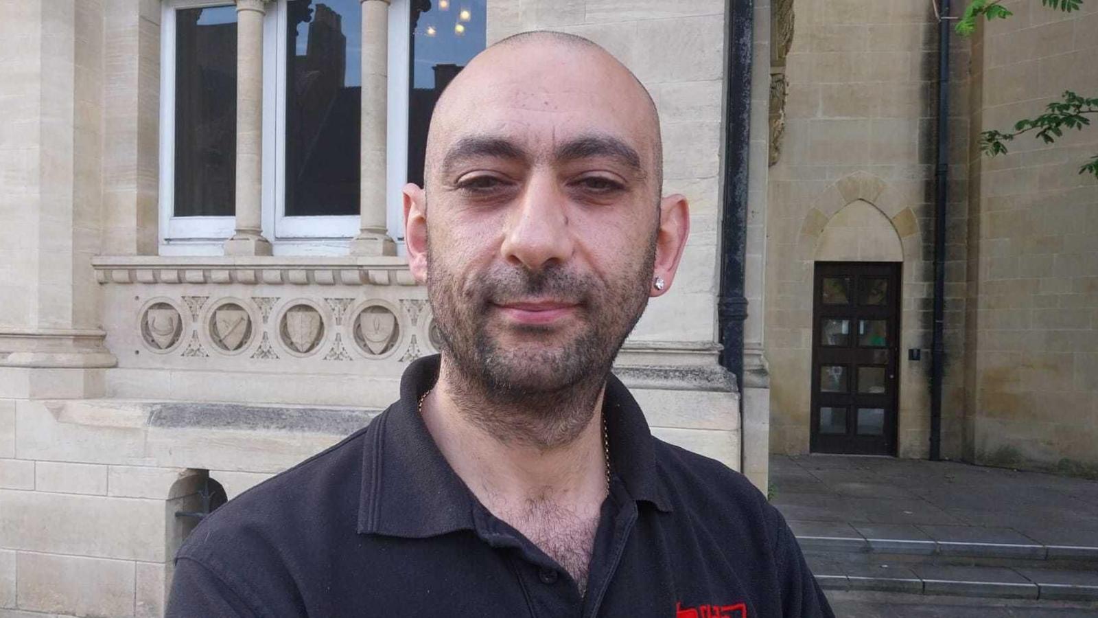 Northampton protesters defend market food vans in council dispute - BBC ...