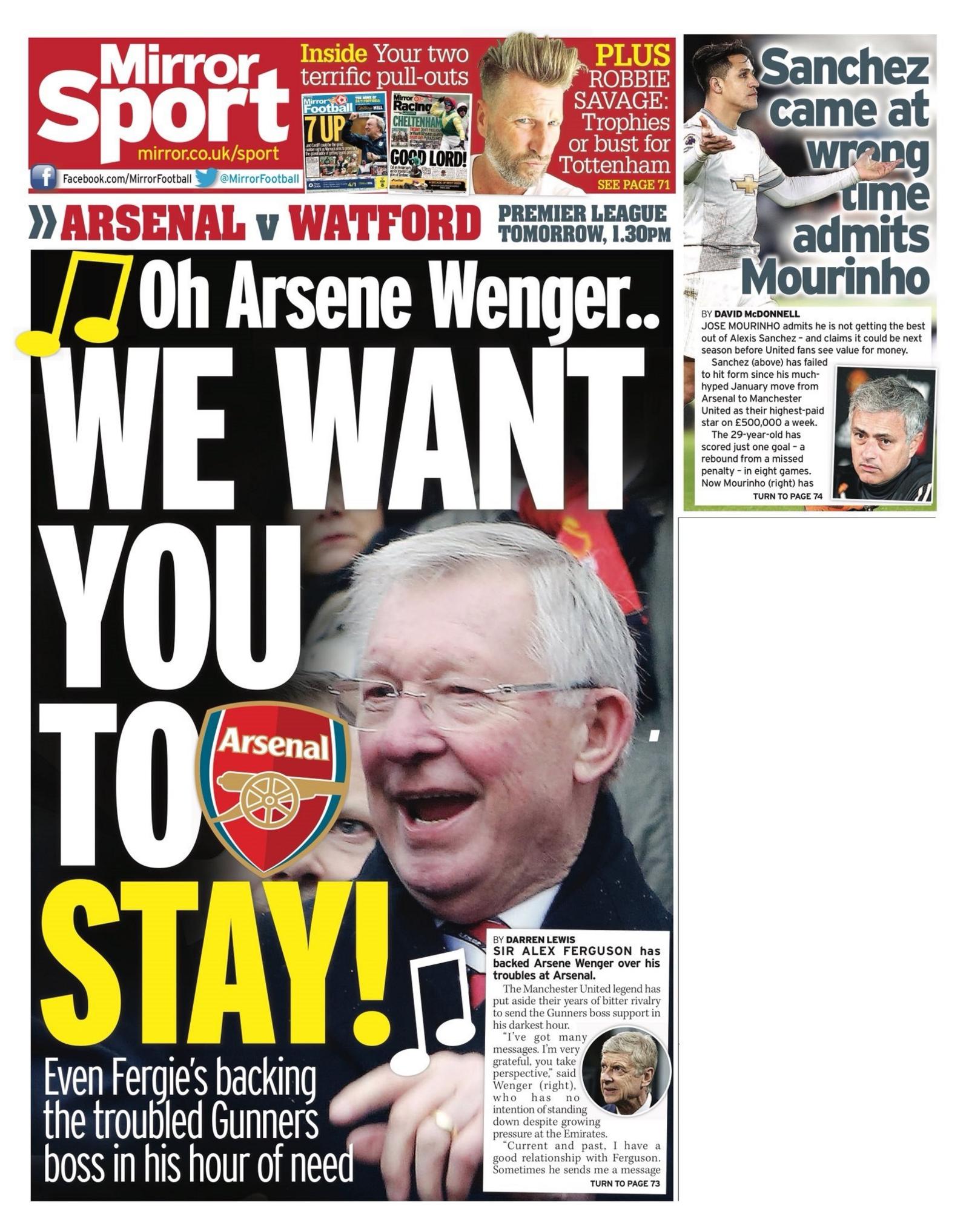 Saturday's papers - BBC Sport