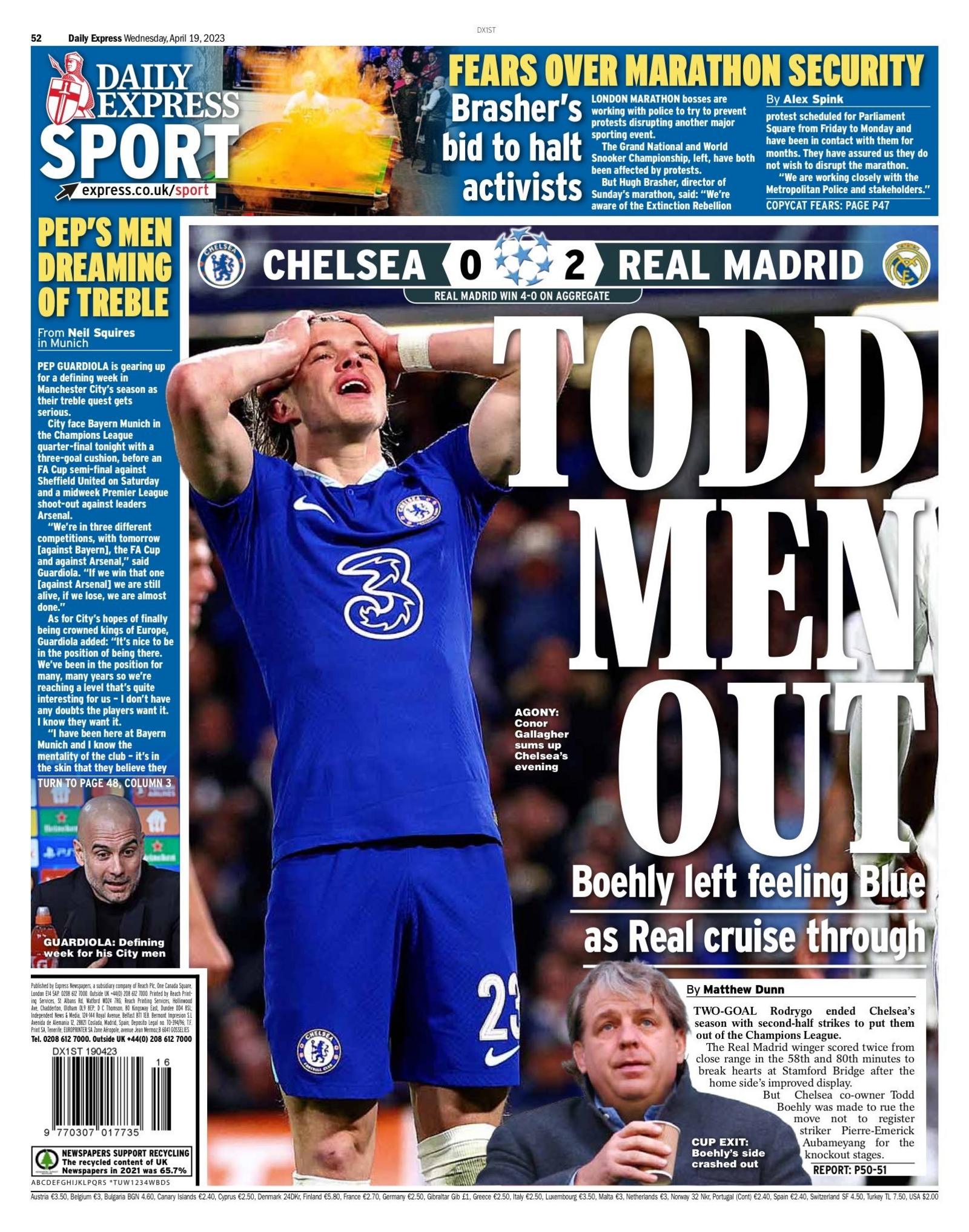 Wednesday's back pages - BBC Sport