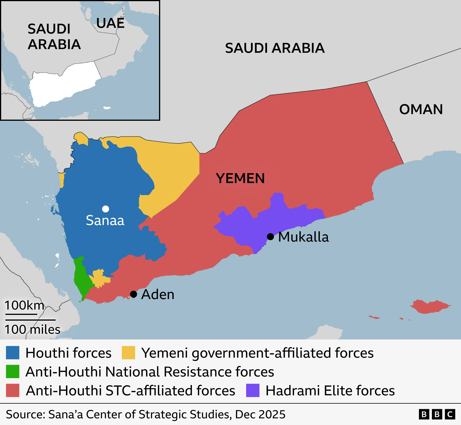 Yemen clashes bring Saudi and UAE-backed forces into confrontation ...