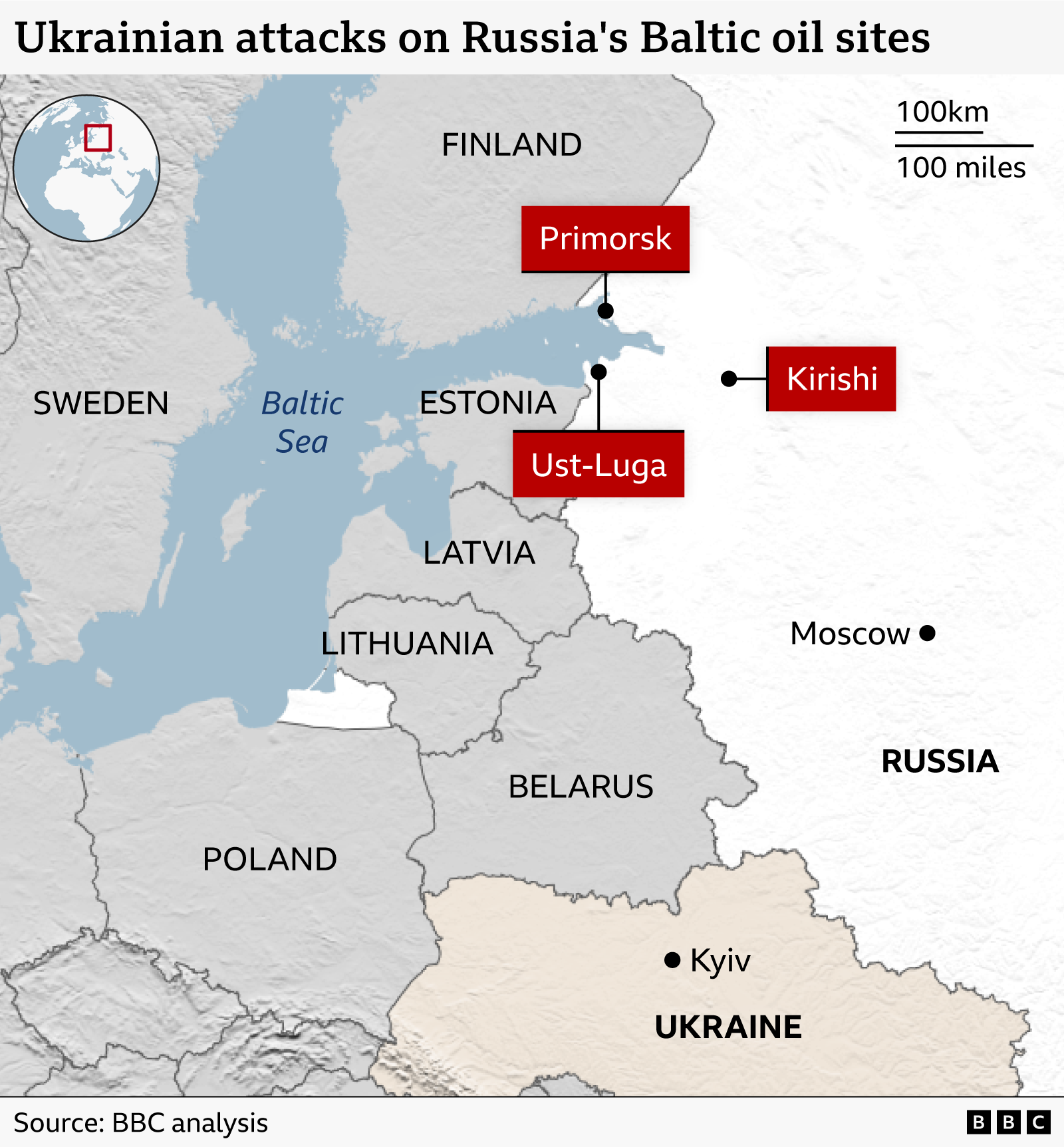 Huge fires at Russian oil facilities following Ukraine strikes ...