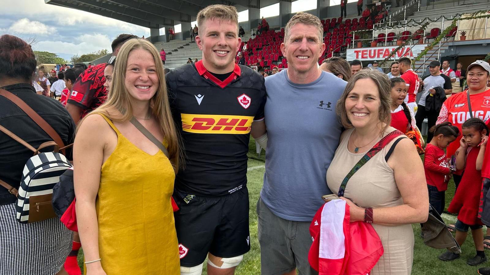 Siôn Parry: The Welshman in the red of Canada - BBC Sport