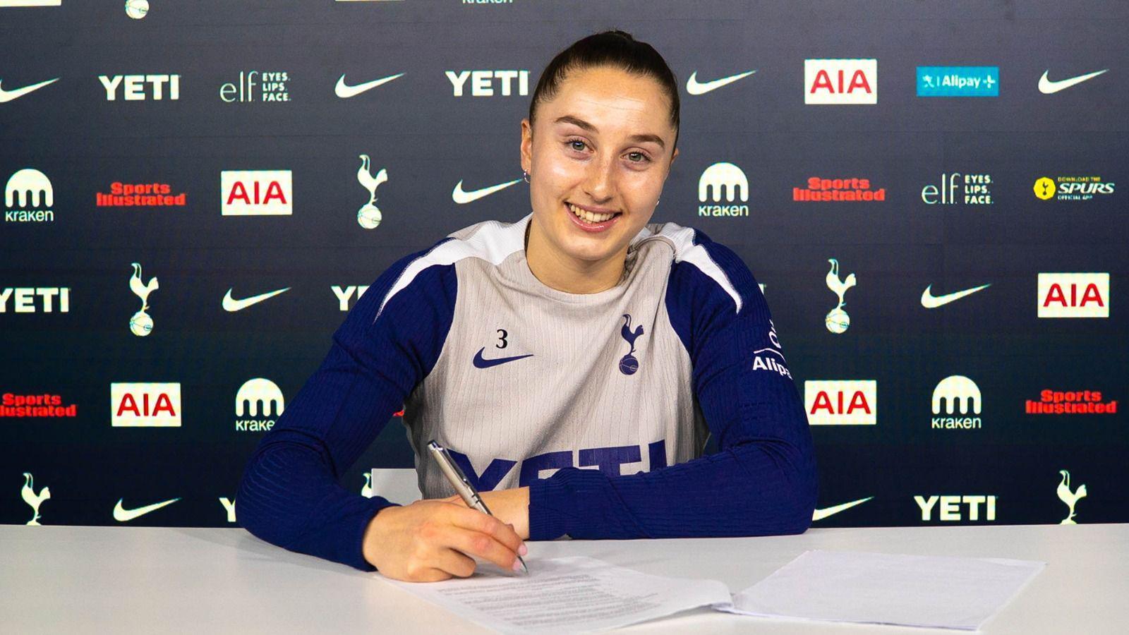 England defender Ella Morris signs new long-term deal with Spurs - BBC ...