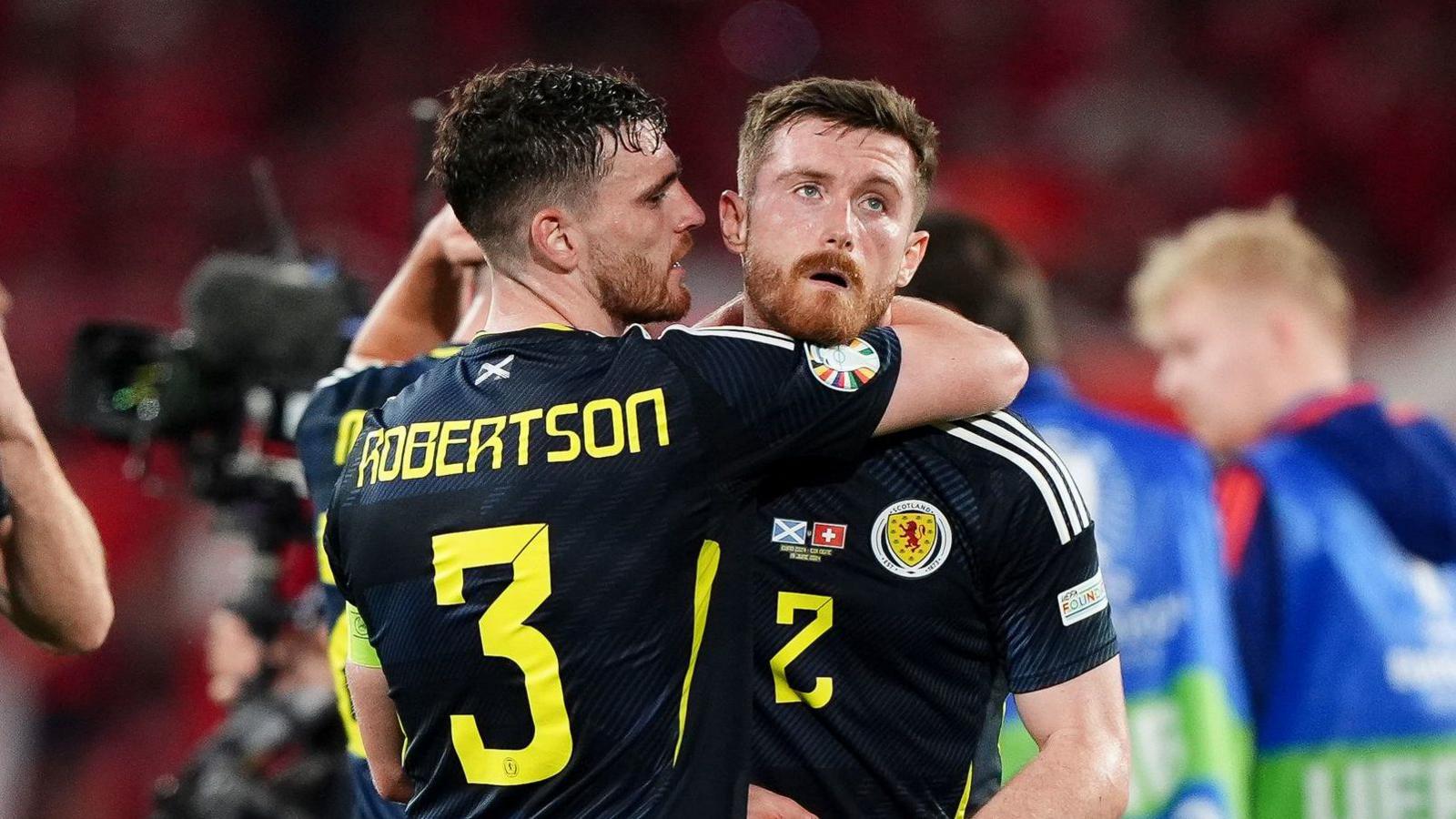 Scotland's Anthony Ralston praised for response to costly error against ...
