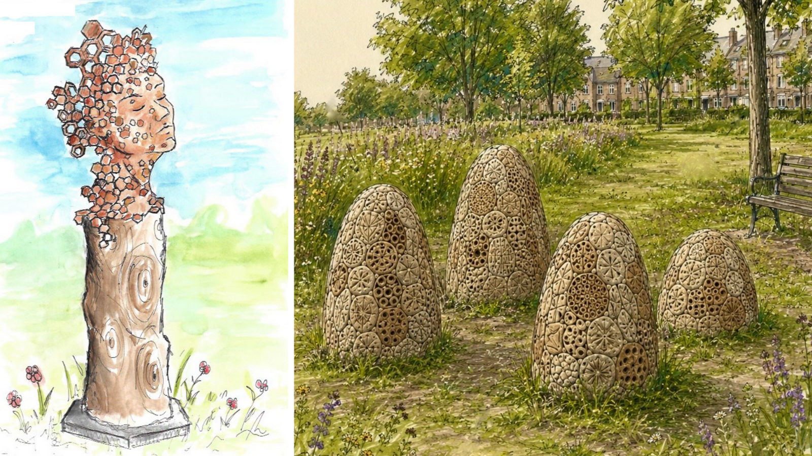 Wiltshire community can vote for art to be installed in park - BBC News