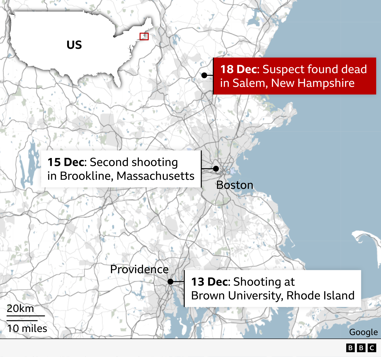 Brown University and MIT professor shooting suspect found dead, police ...