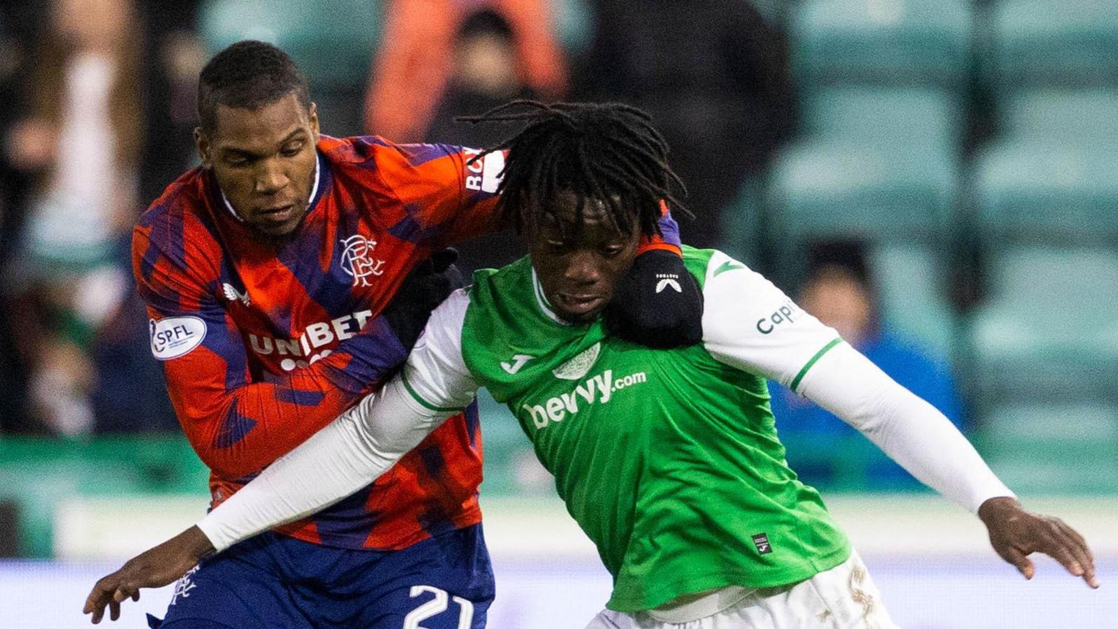 Hibernian's Kanayo Megwa rejoins Airdrieonians on loan - BBC Sport