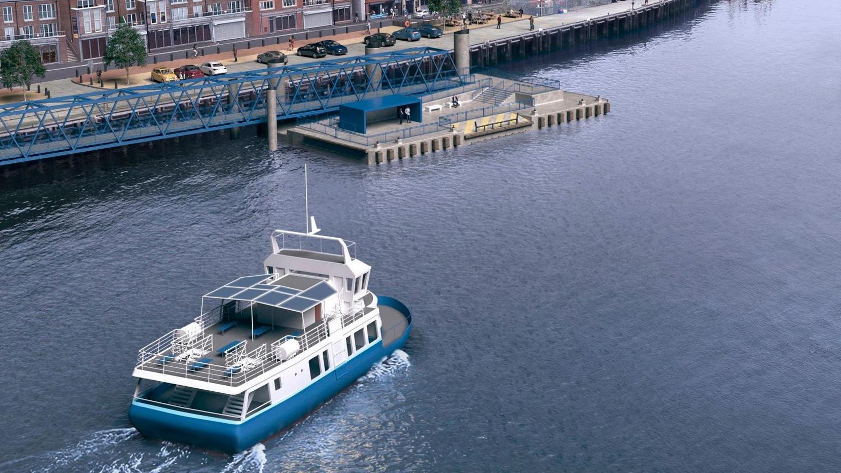 Shields Ferry out of action for whole of February - BBC News