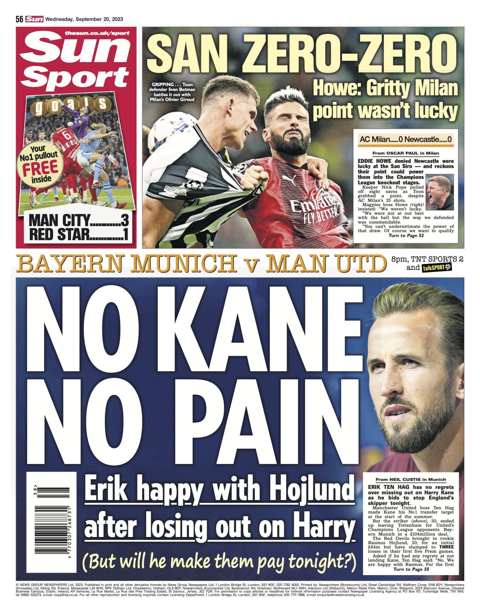 Wednesday's back pages - BBC Sport