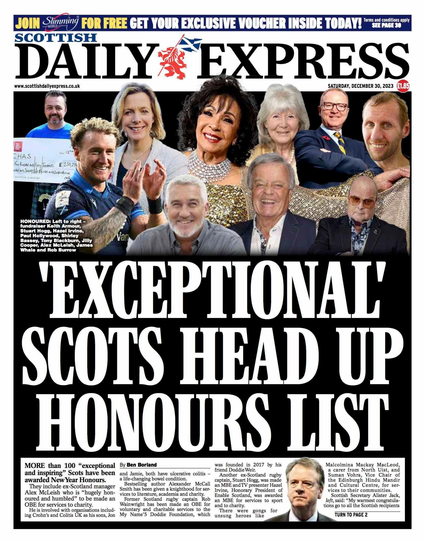 E. coli cheese death and New Year Honours list - BBC News