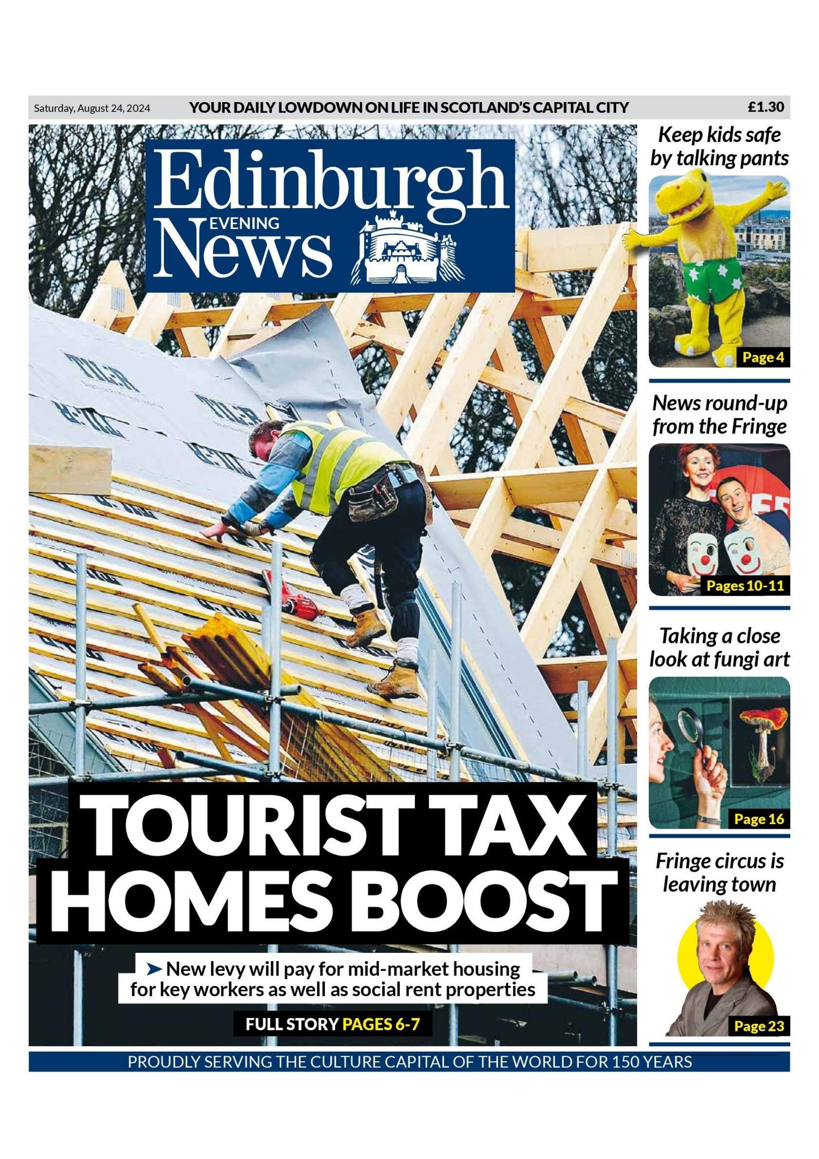 Scotland's papers: Fringe future and college strike action - BBC News