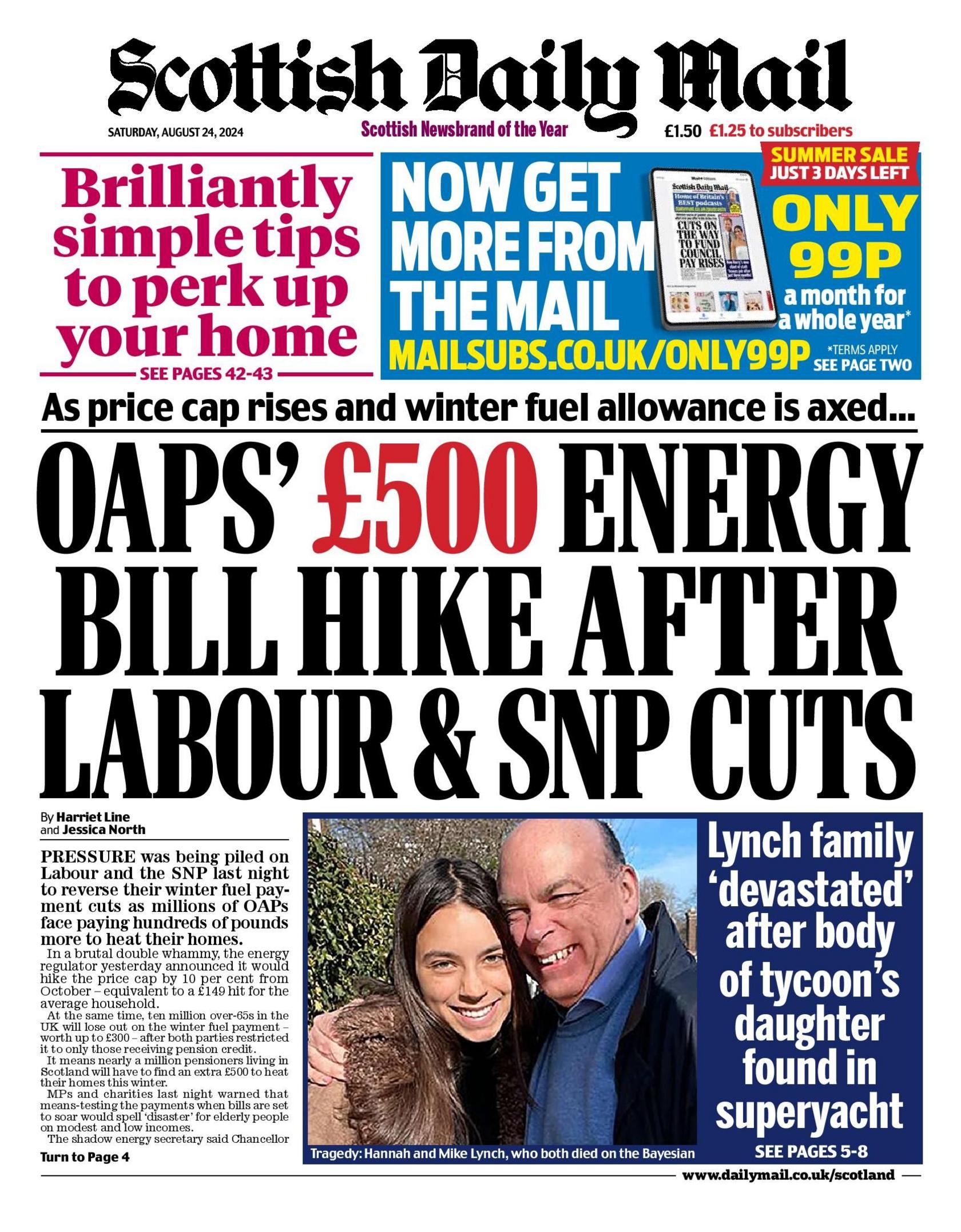 Scotland's papers: Fringe future and college strike action - BBC News