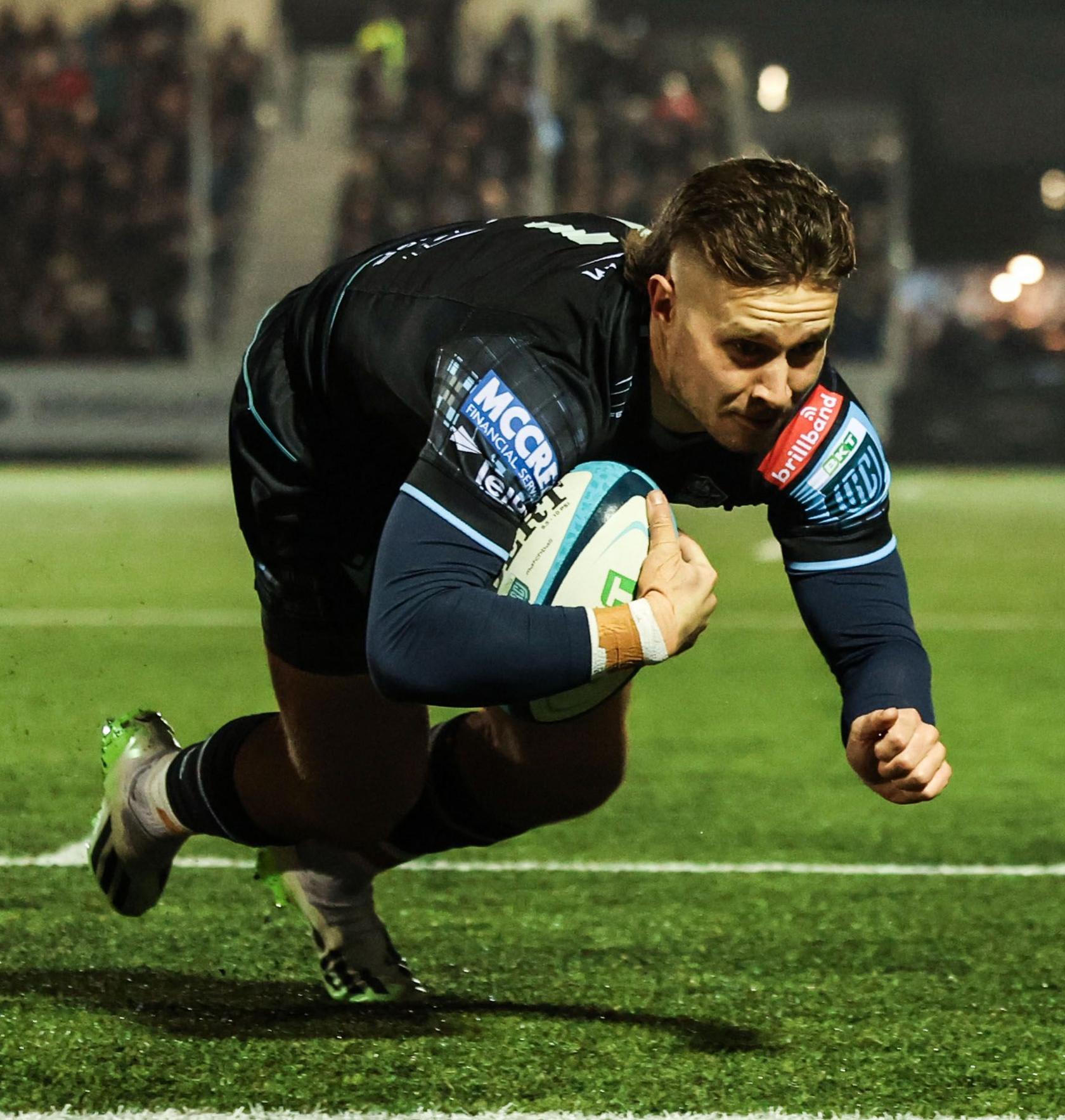Business as usual for Glasgow Warriors says winger Rowe - BBC Sport
