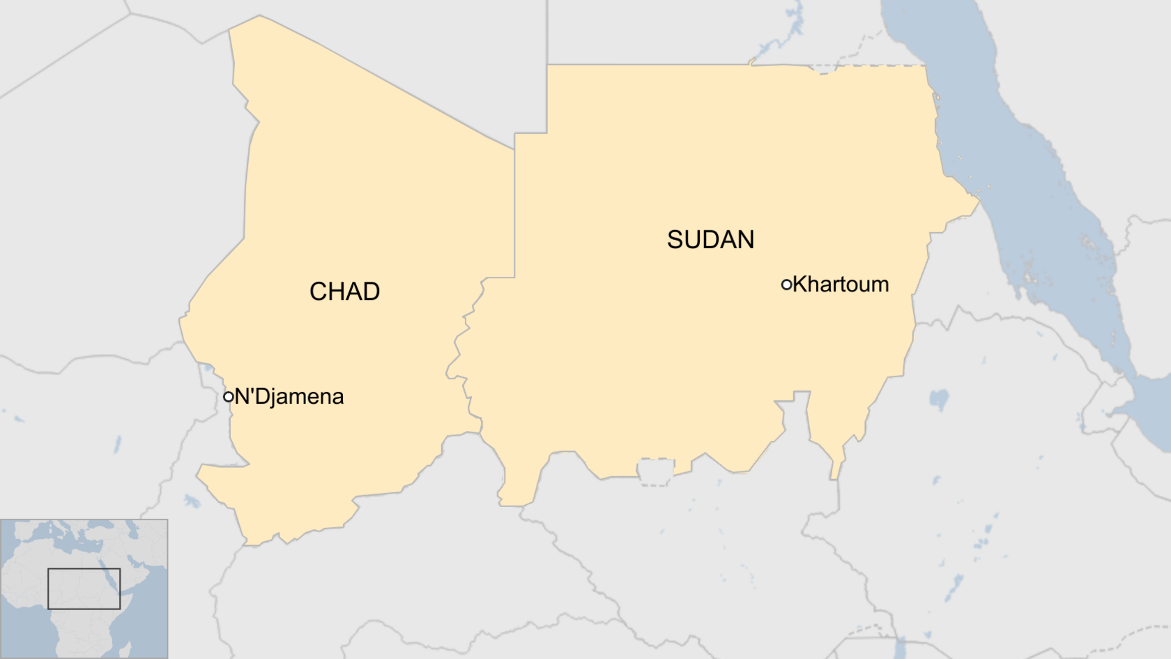 Chad shuts border with Sudan in bid to stop conflict spreading - BBC News