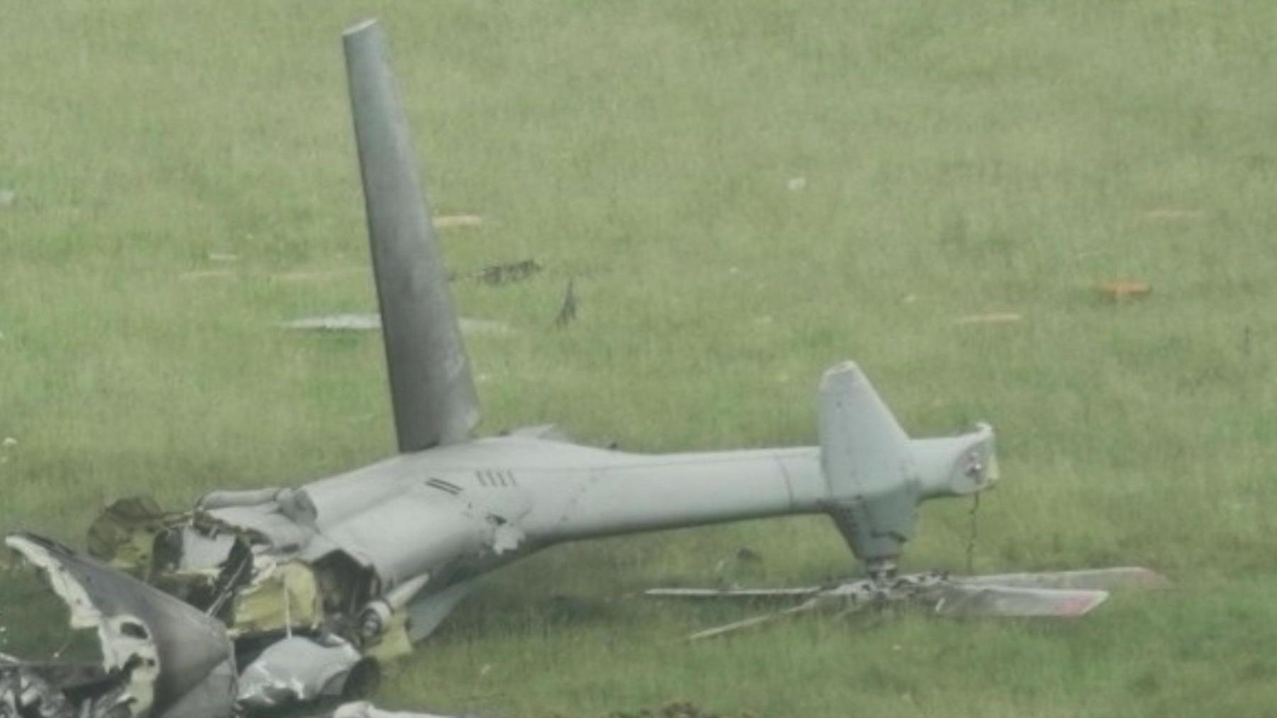 Royal Navy helicopter crashes into field near Okehampton in Devon - BBC ...