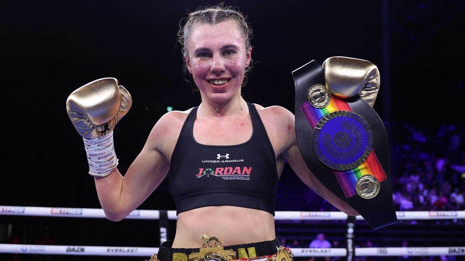 Emma Dolan: Norfolk fighter thrilled to be on Jake Paul promotion - BBC ...