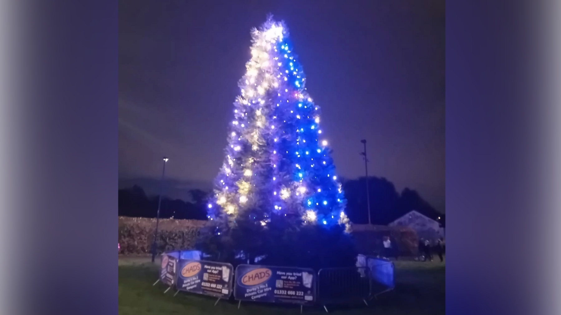 Christmas 'cancelled' in Chaddesden after lights removed from tree ...