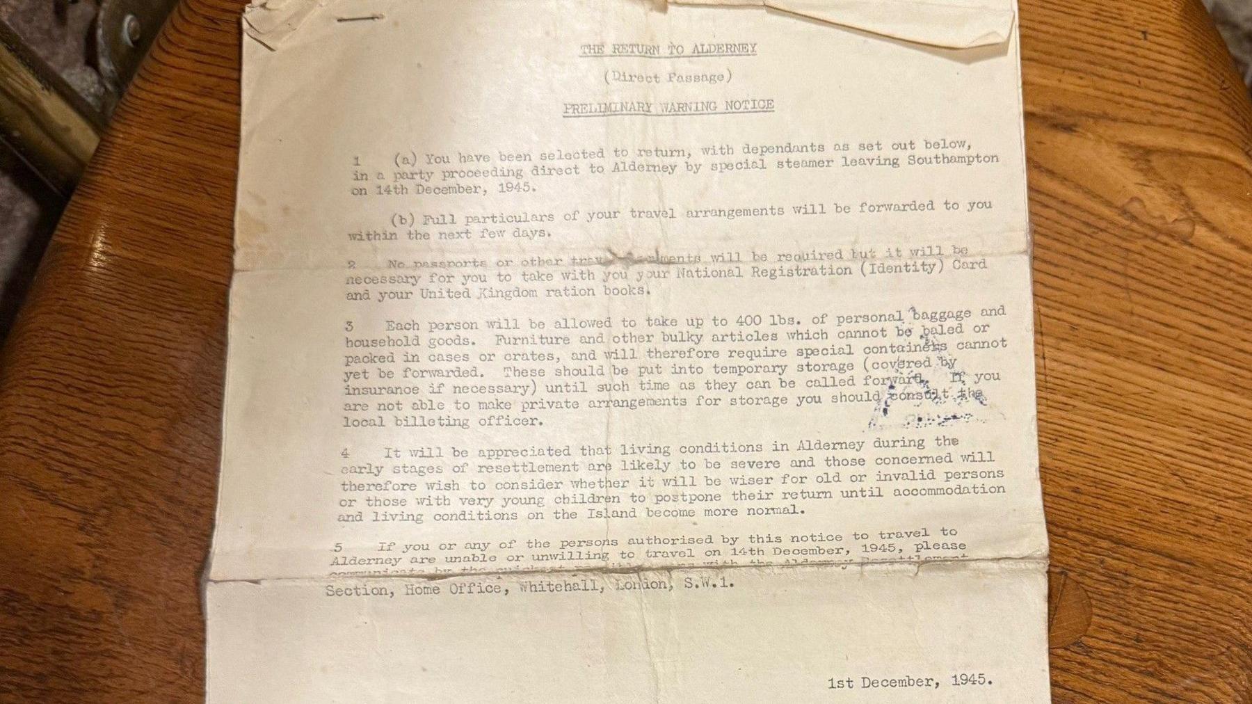 'Incredible spirit' as evacuees returned to Alderney after war - BBC News