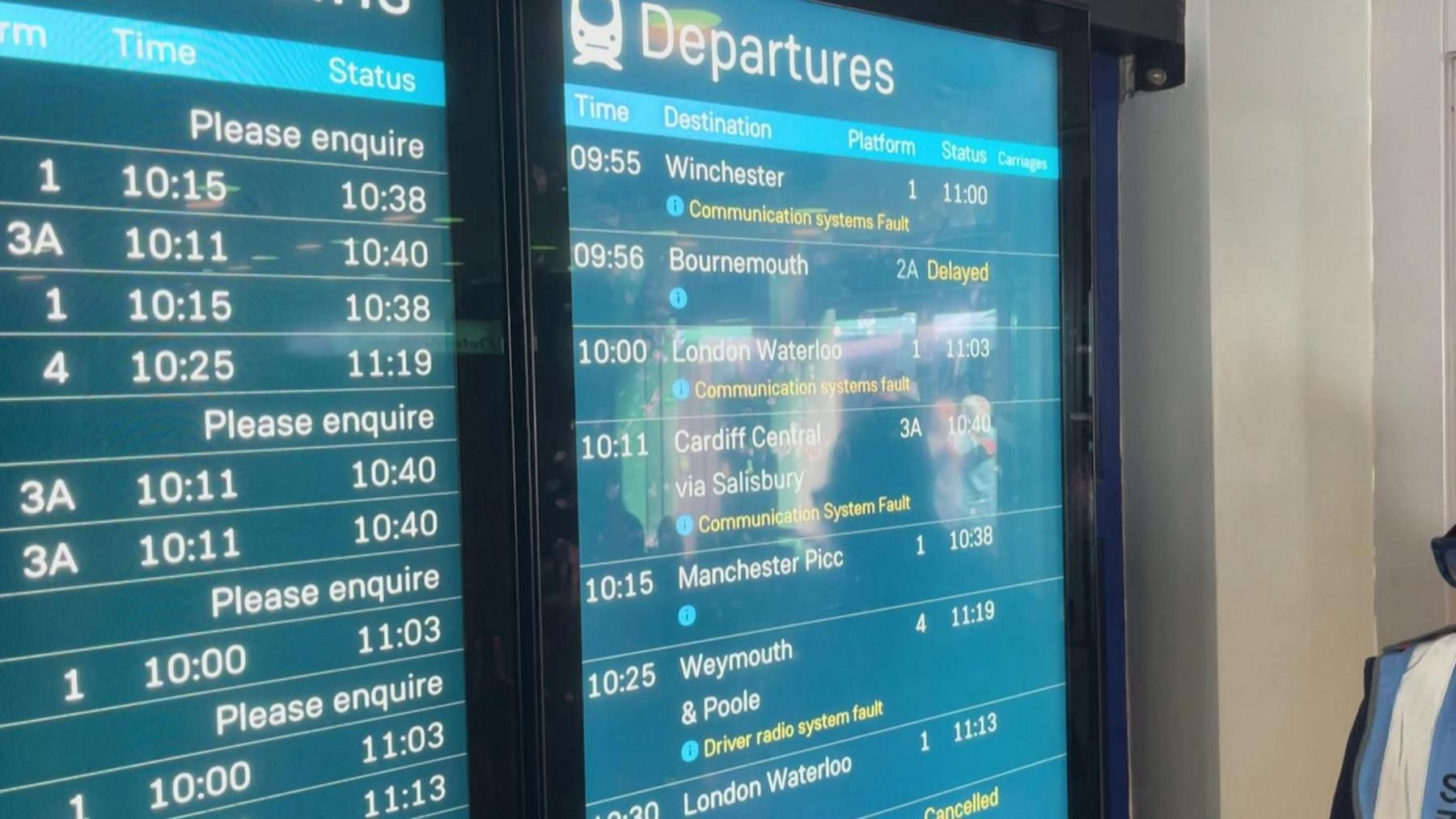 England rail disruption expected until end of day after radio fault ...