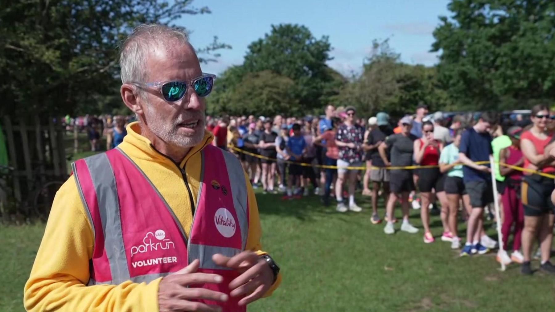 Parkrun founder shares how the events help his mental health - BBC News