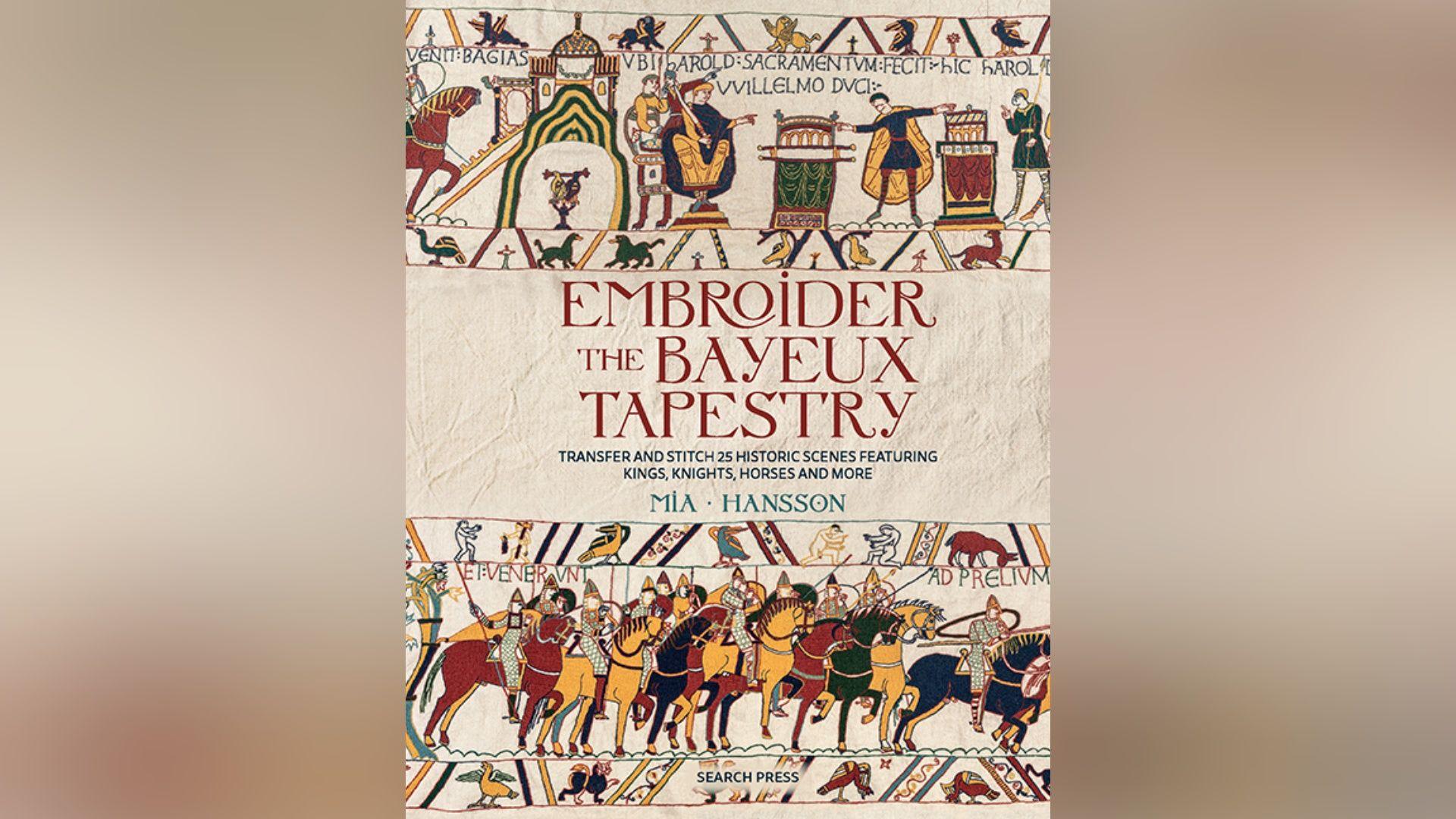 Wisbech embroiderer releases Bayeux Tapestry pattern book - BBC News
