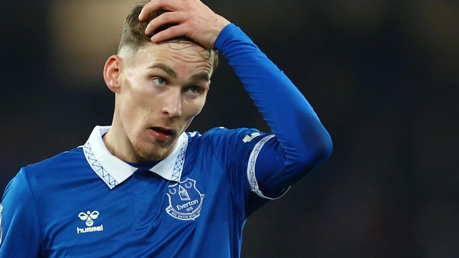 Everton: James Garner and Jarrad Branthwaite on relegation battle - BBC ...