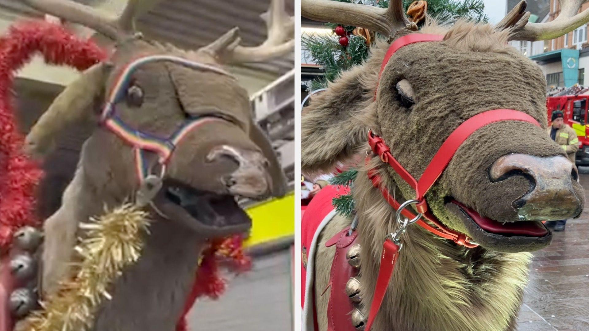 The Repair Shop team give animated Rudolph new lease of life - BBC News