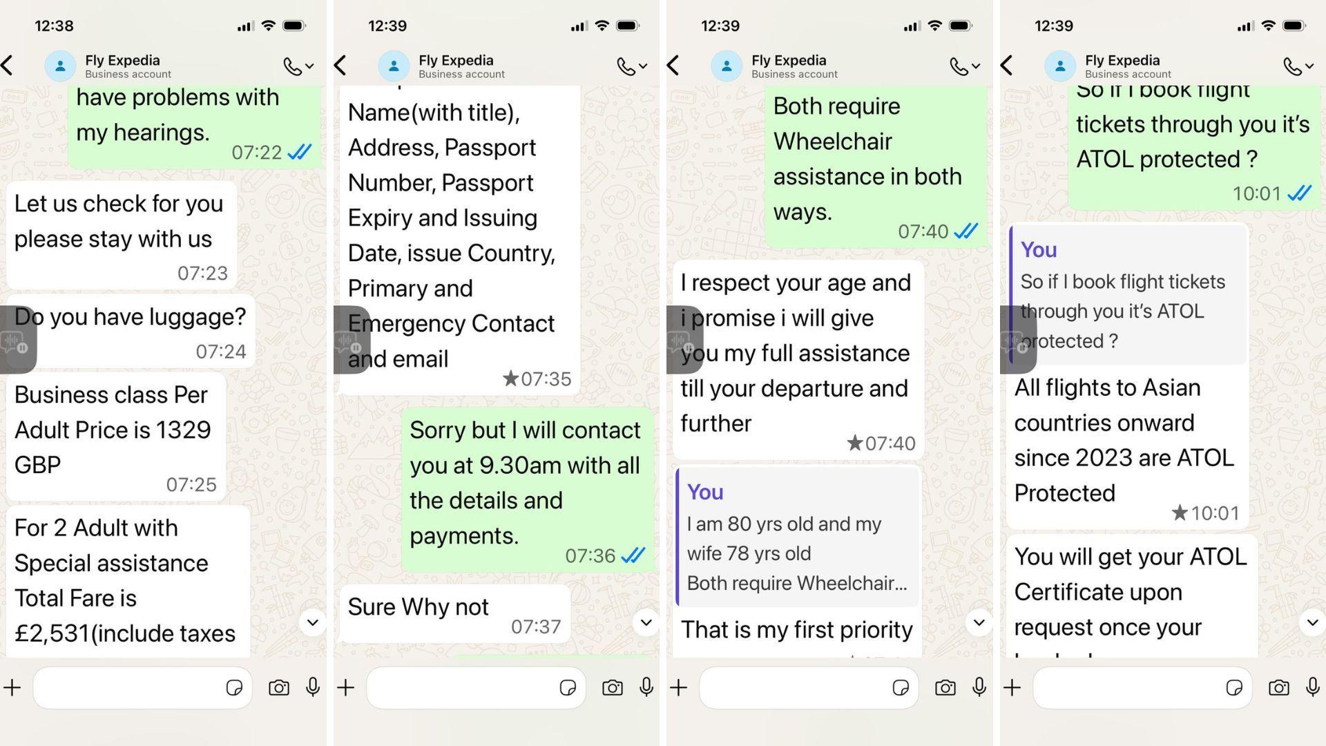 We found out we'd bought fake flights at check-in - BBC News