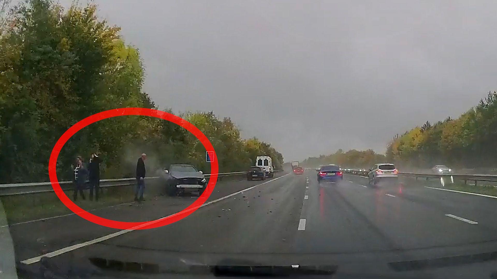 Driver who killed two women on M20 hard shoulder in Kent jailed for 15 ...