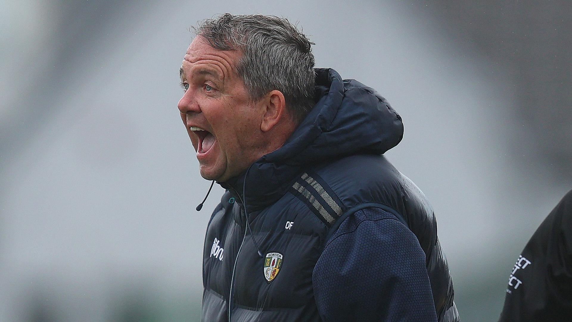 Davy Fitzgerald: Antrim hurling boss handed eight-week 'misconduct' ban ...