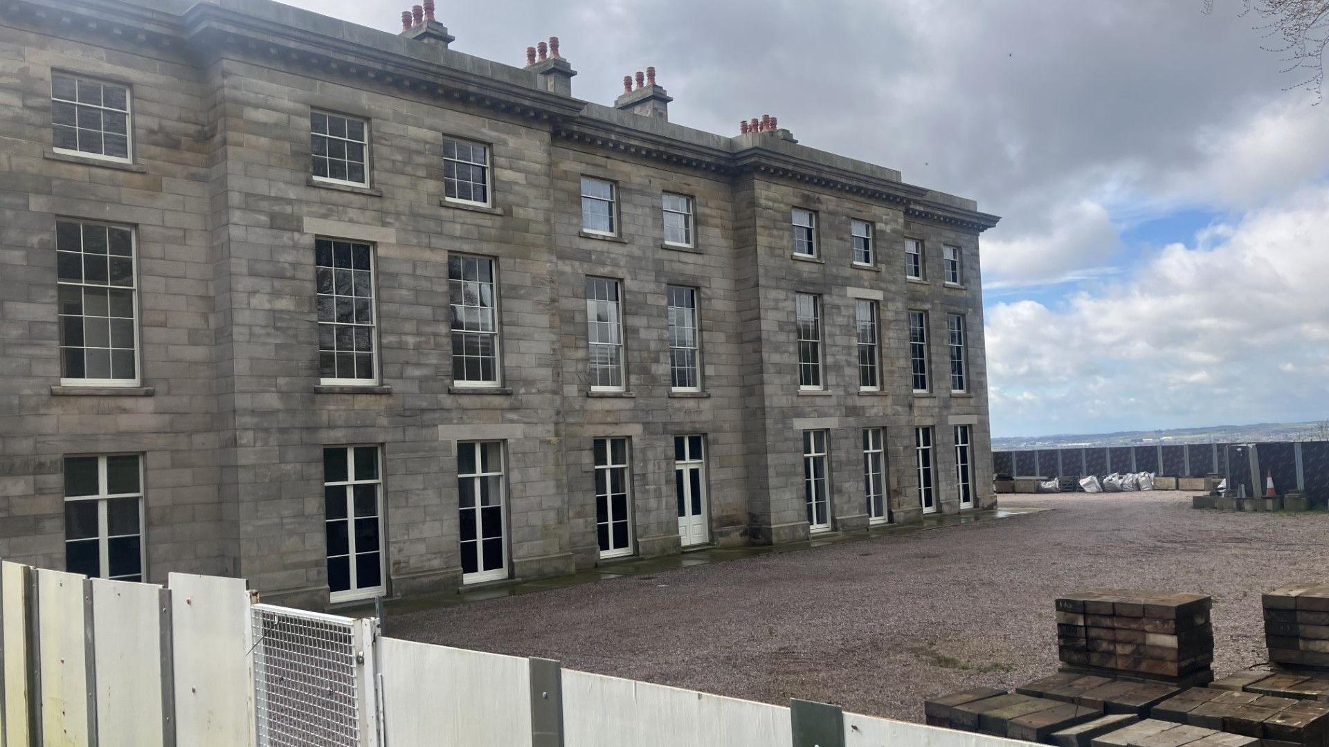 Haigh Hall's interior revamp includes art gallery and rooftop bar - BBC ...