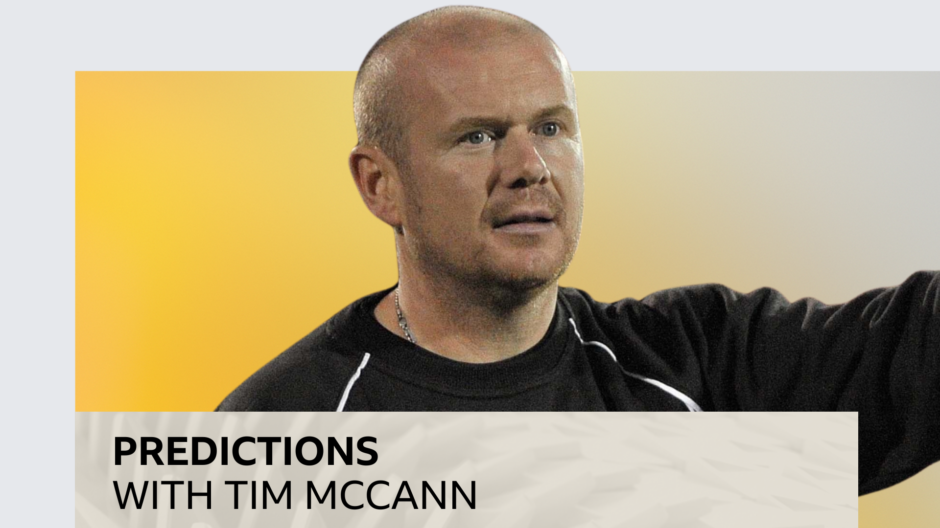 Irish Premiership: Predictions with Glentoran coach Tim McCann - BBC Sport