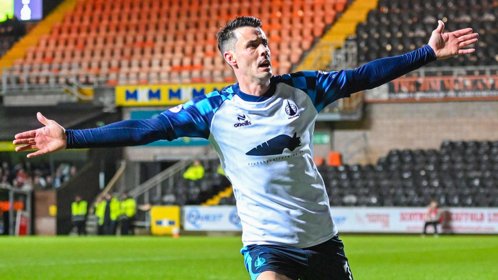 Falkirk will 'relish' Hearts challenge, says Brian Graham - BBC Sport