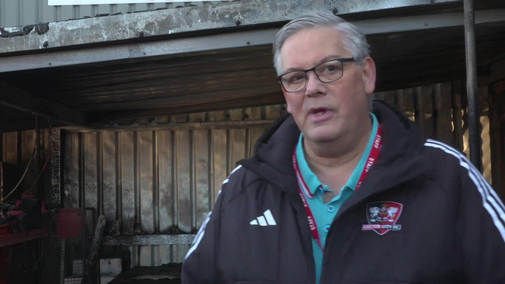 Exeter City Football Club stadium fire deemed accidental - BBC News