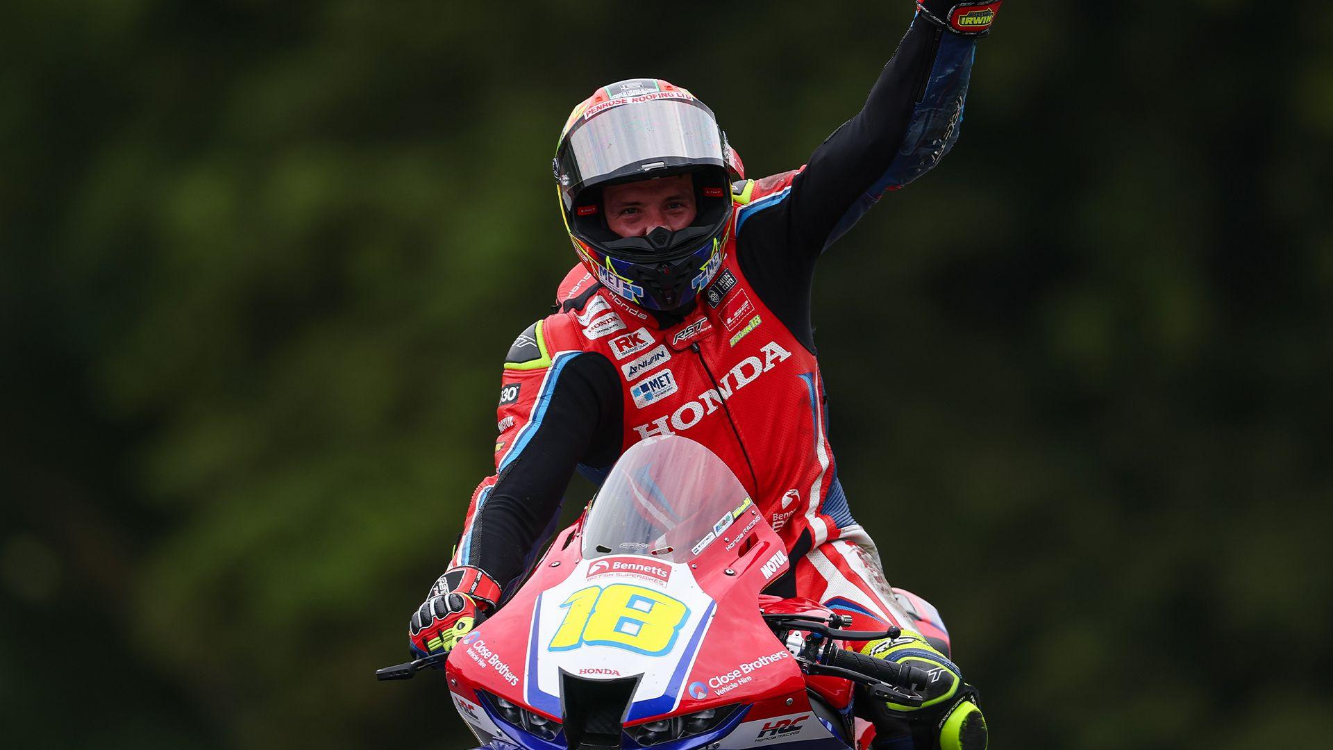 British Superbike Championship: Andrew Irwin completes podium treble at ...