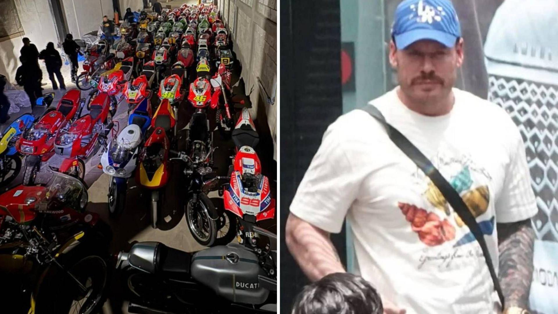 Motorcycles worth $40m seized from FBI most-wanted Olympic snowboarder ...