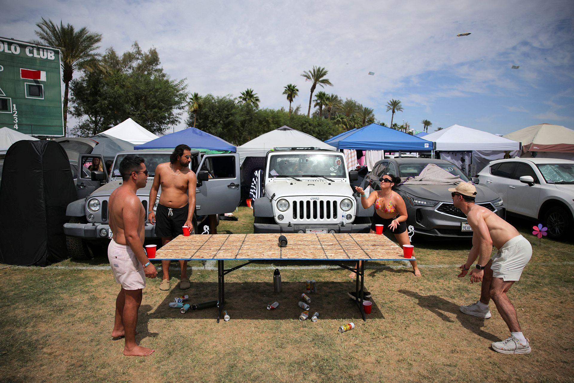 Coachella car campers are turning tents fancy - not all Brits are happy ...