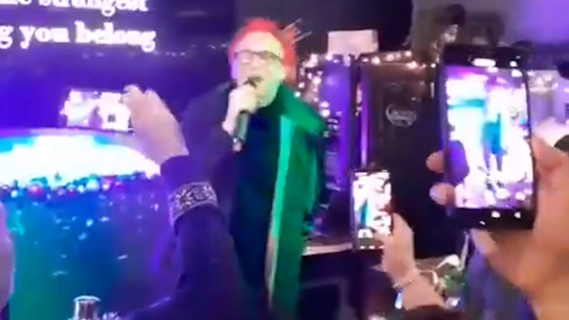 Teacher's karaoke rendition of Nessun Dorma viewed by millions - BBC News