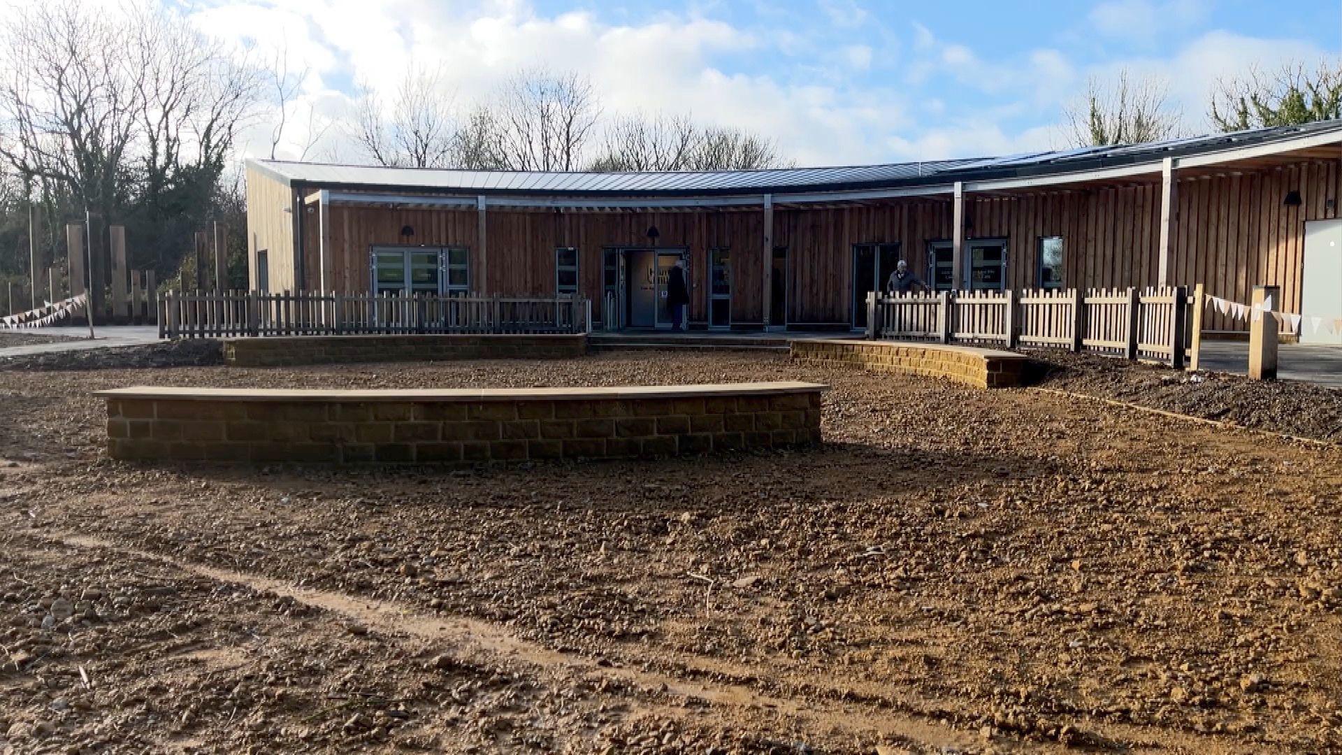 Ham Hill visitor centre on Iron Age fortress opens its doors - BBC News