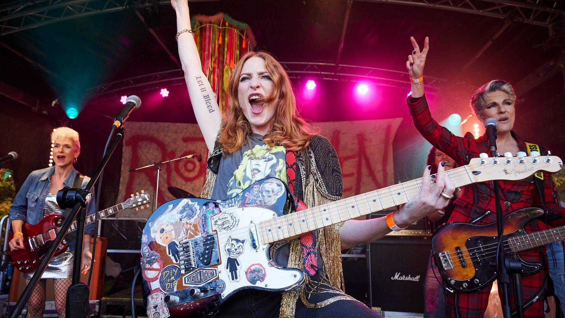 Riot Women on BBC: Can punk improve your mental health? - BBC