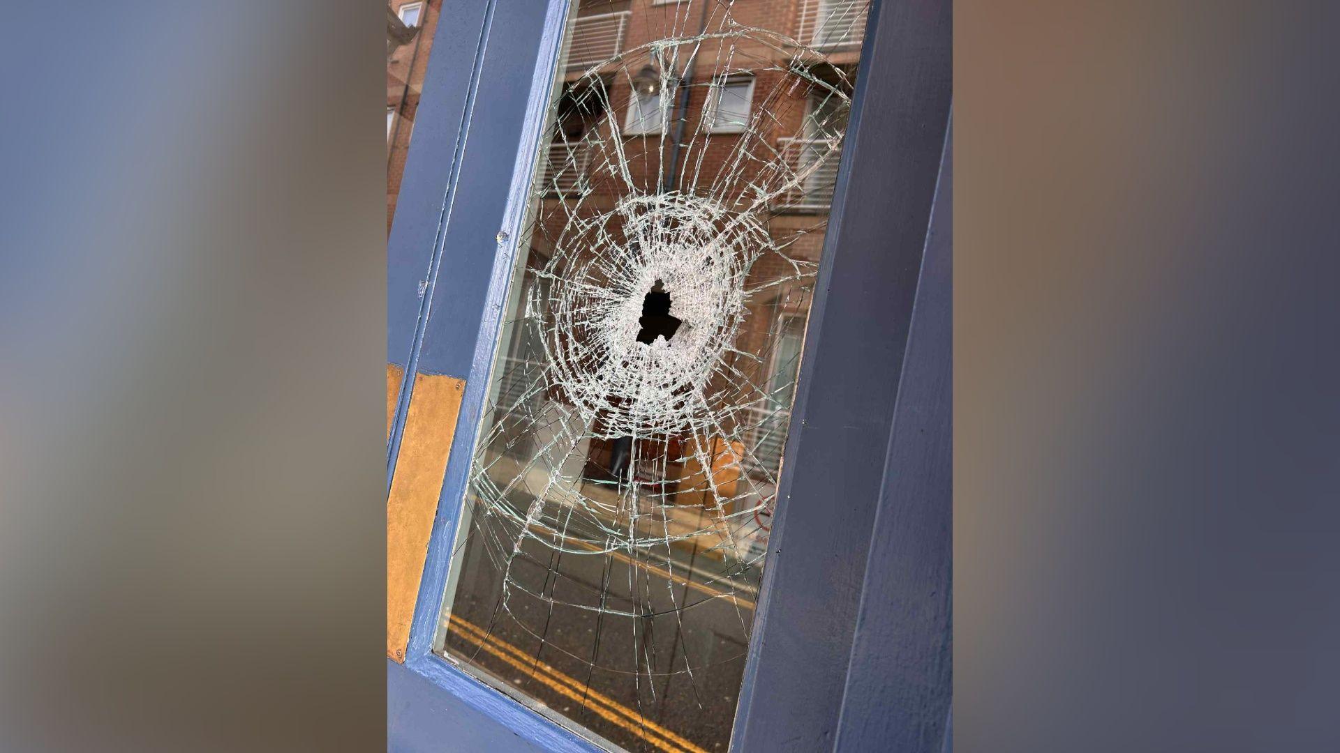 Arrest after Ramsgate businesses' windows smashed overnight - BBC News