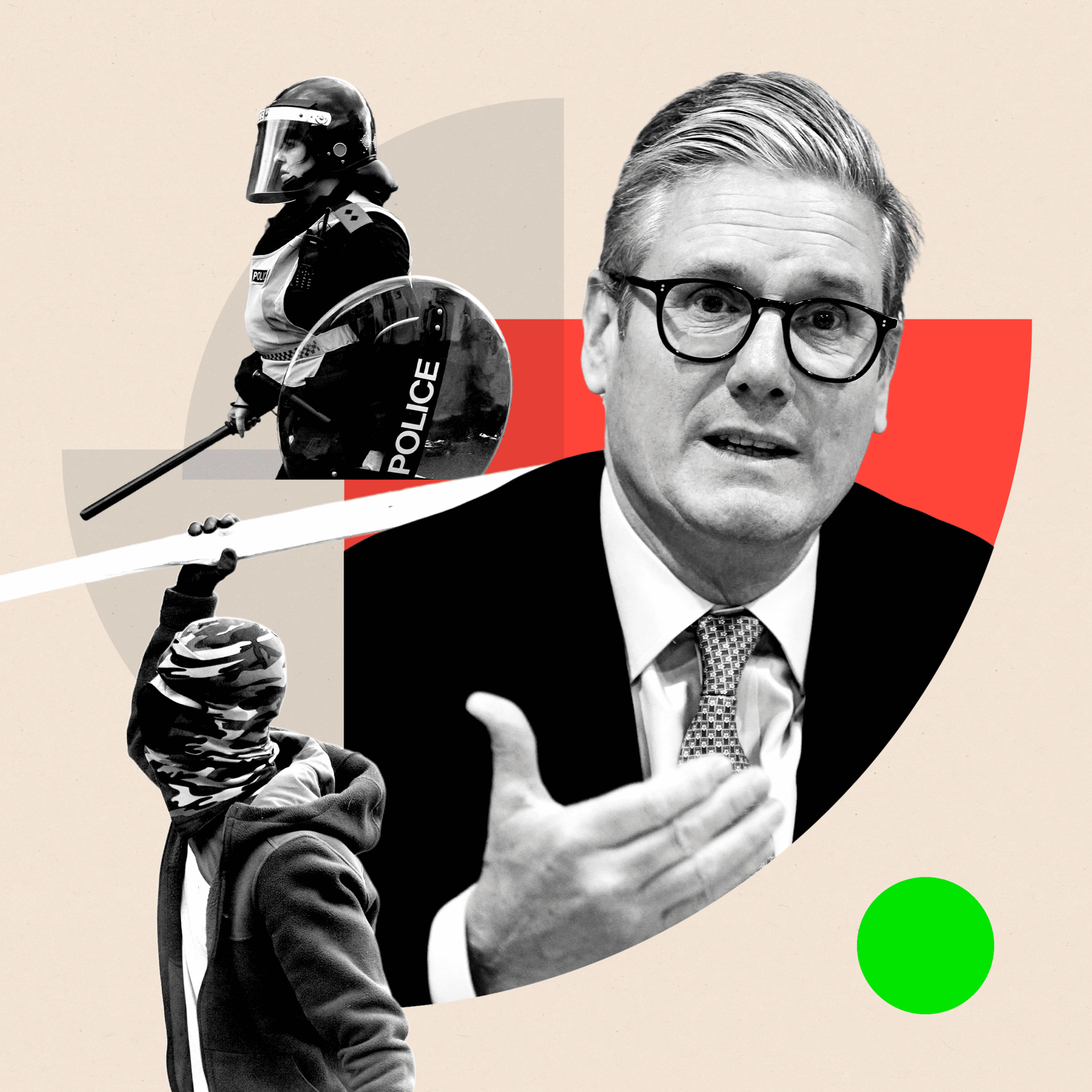 Keir Starmer will be judged on response to causes of UK riots - BBC News